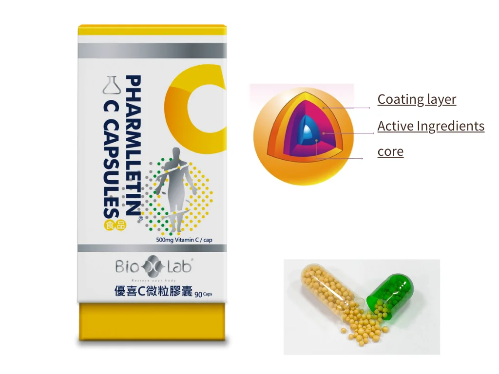 Made In Taiwan Whitening Effect Vitamin C Immune Boost Sustained ...