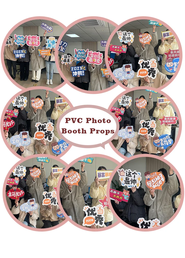 Custom Print Single Sided Photo Booth Prop Signs Wedding Birthday ...