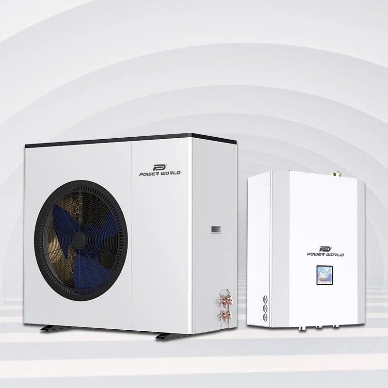 Italian Popular Heat Pumps Evi Inverter Split Solar Water Heater System ...