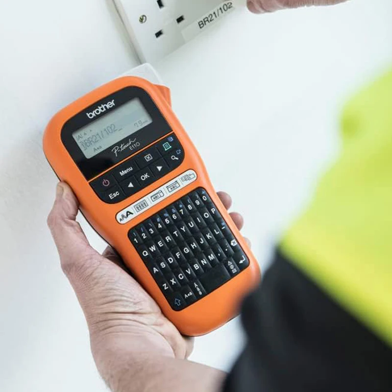 Brother PT-E110 Label Maker - Efficient Handheld Printer