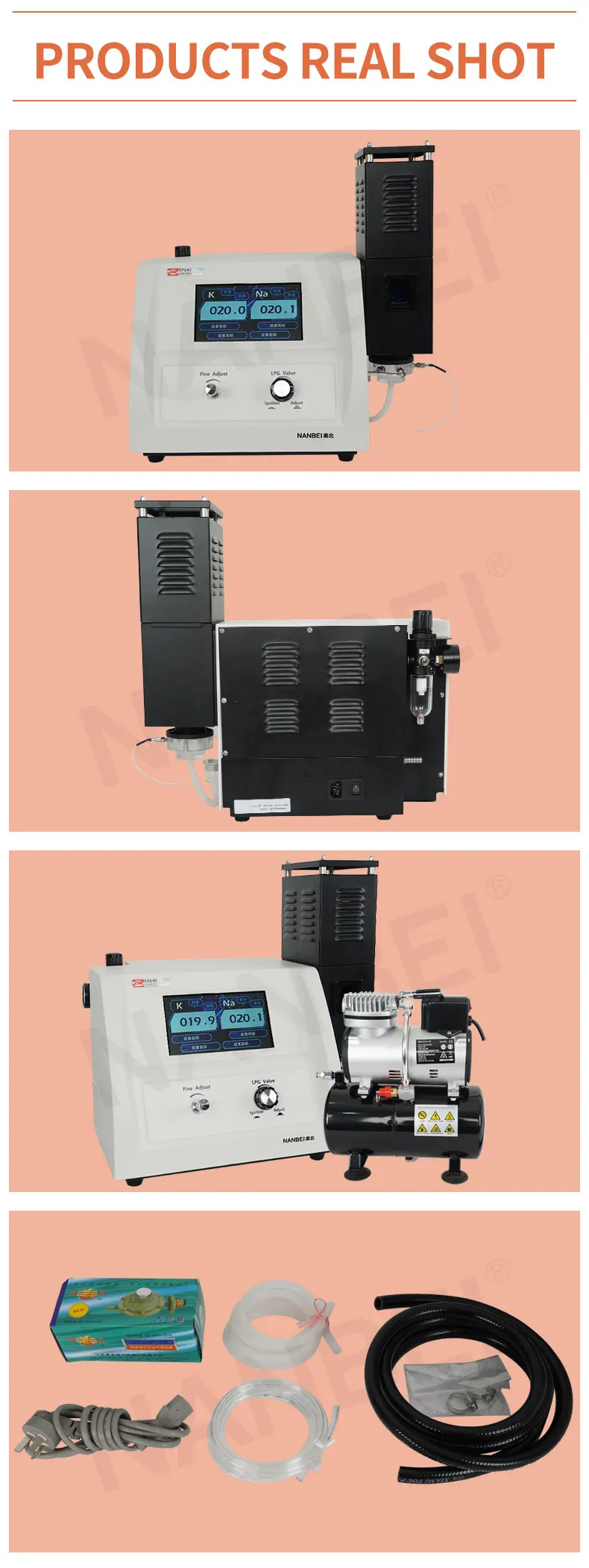 Laboratory Digital Flame Photometer for Soil Analysis