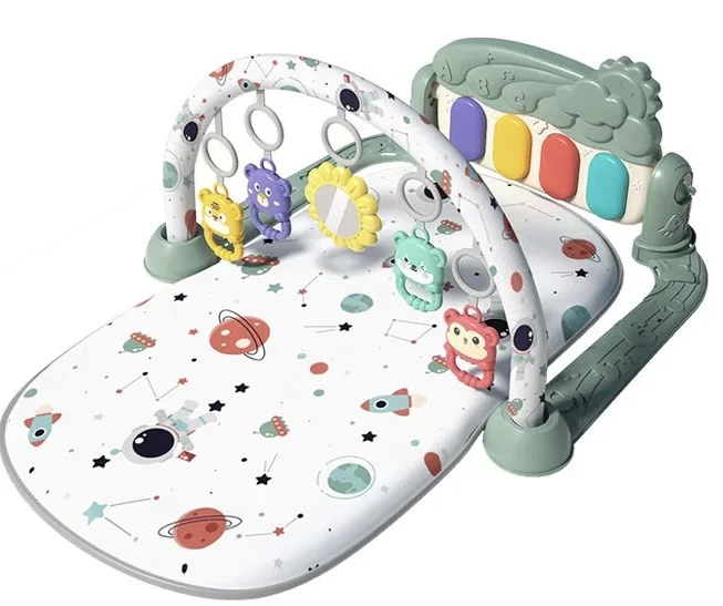 Kids Astronaut Piano Rack Pedal Sleep Blanket Baby Play Gym Mat ...