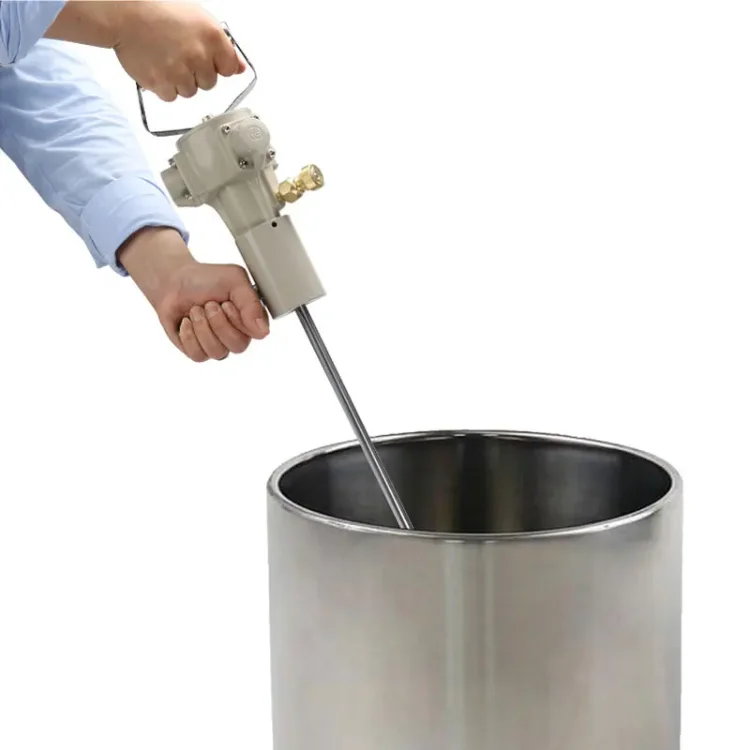 5 Gallon Agitator 20l Pneumatic Air Tool Mixer Machine Stirrer Paint ...