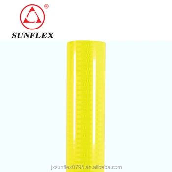 Sunflex Retro Reflector Fluorescent Yellow Sfl4700 Reflective Material ...