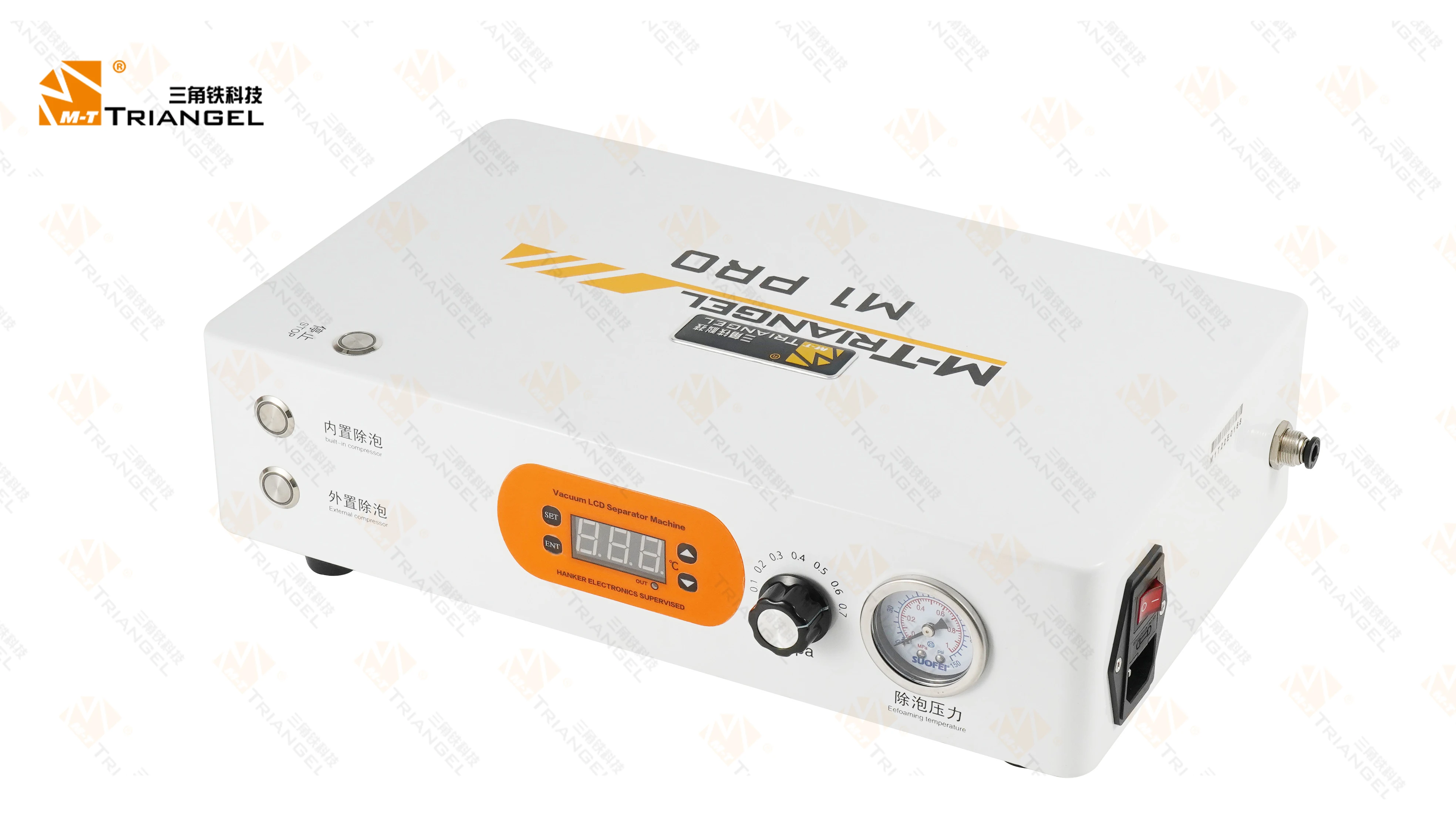 M-triangel M1 Pro Max 14นิ้วปรับความดันในตัวคอมเพรสเซอร์ Autoclave Bubble Remover สำหรับโทรศัพท์ ...