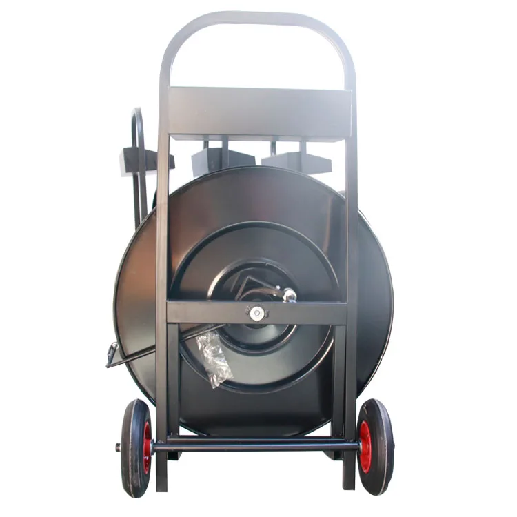 Durable Strapping Dispenser Trolley Cart for Strap Packing, OEM