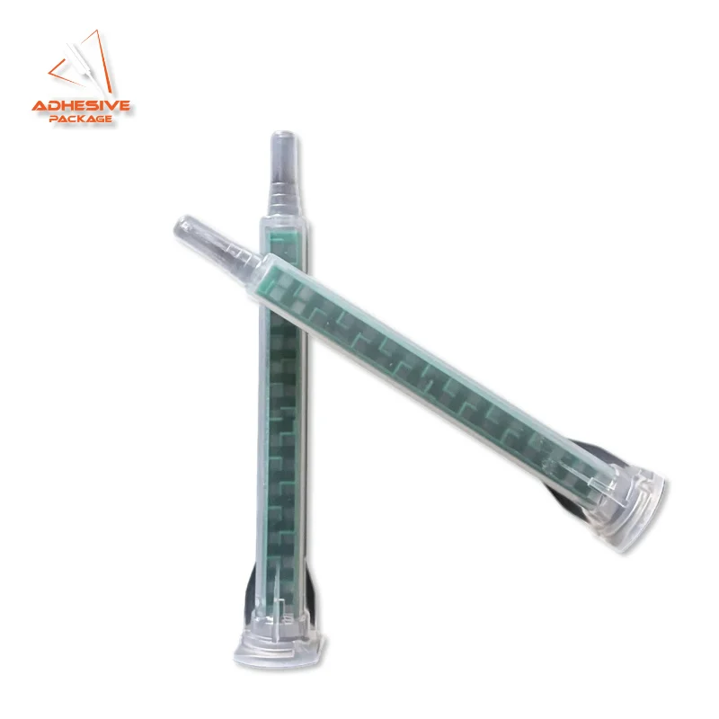 Plastic Static Mixer Tip Disposable Glue Mixing Nozzle for mixing Epoxy ...
