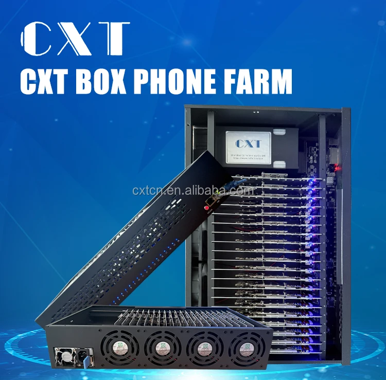 Phone Farm Box with OTG Ethernet - Unified Control for 20 PC Phone ...