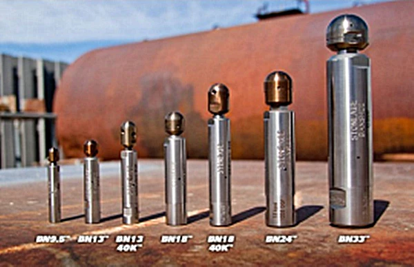 22000psi 1500bar High Pressure Condenser Pipe Cleaning Spinning Nozzle ...