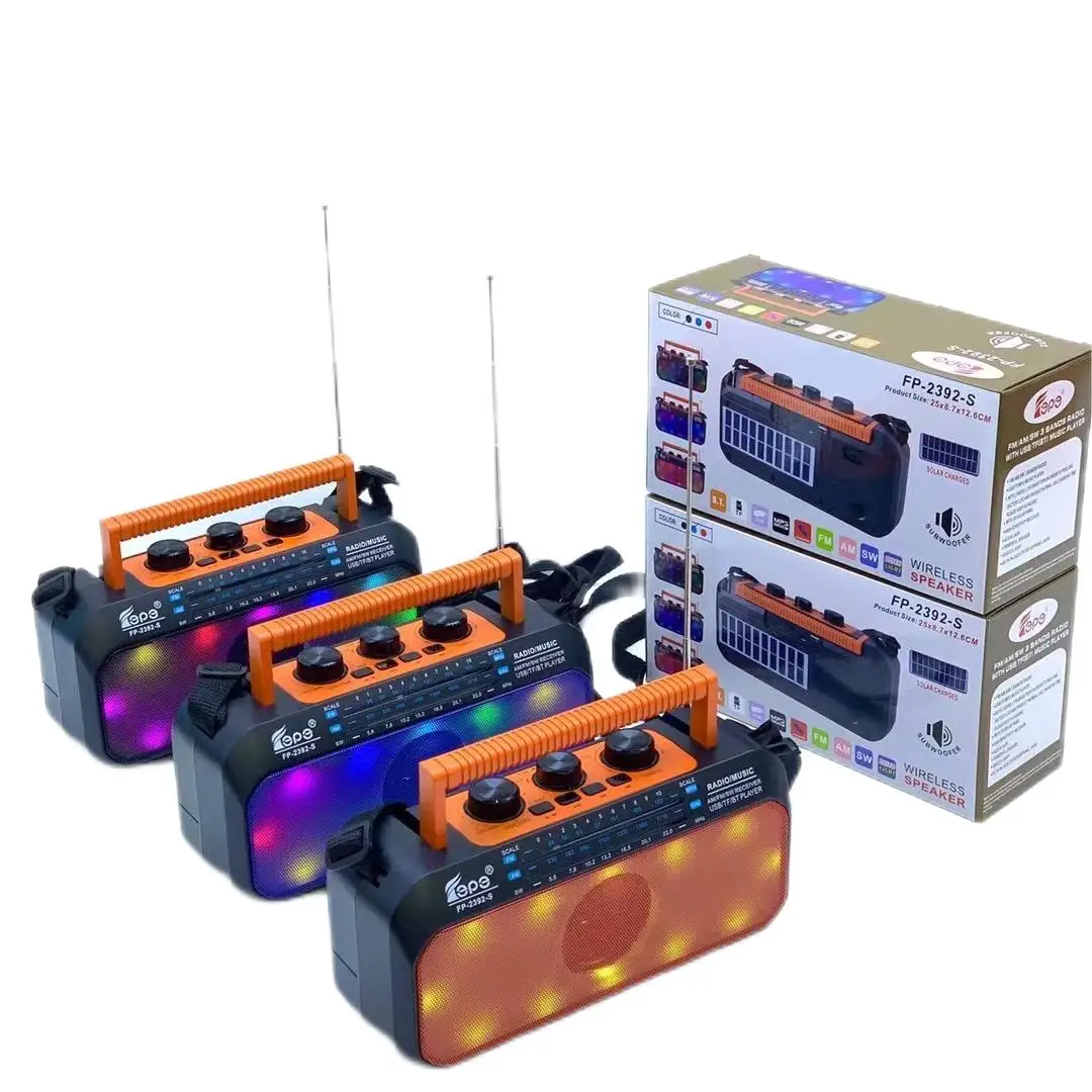 Cheap Factory Price Fm/am/sw 3 Bands Radio With Solar Panel For Family ...