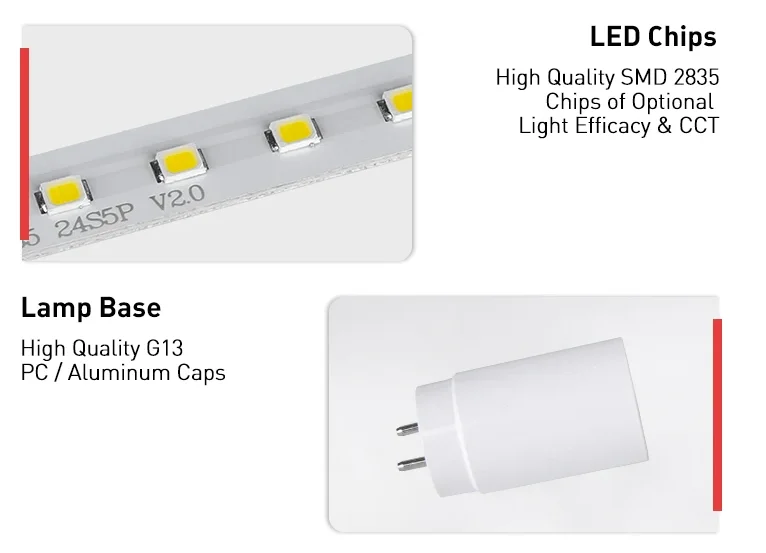 Lighting Housing Fluorescent Fixture Integrated T5 T8 Led Tube Light Linear Led Tube,Lighting ...