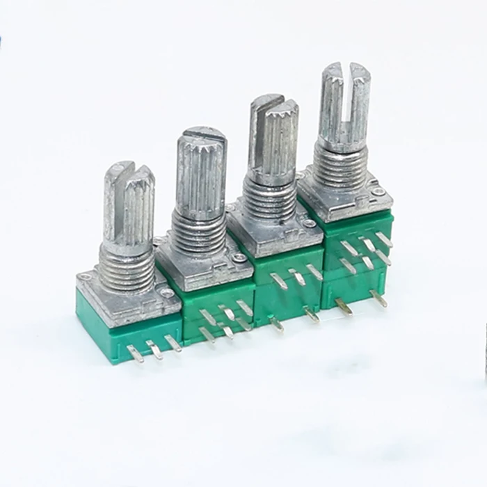 RK097NS B500K Rotary Volume Control - Dual Potentiometer
