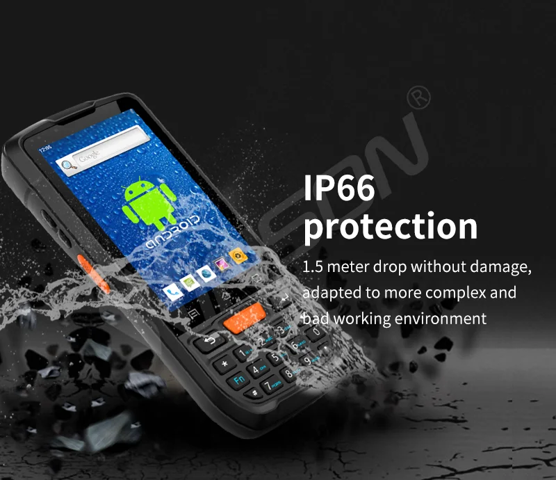 Rugged Pda 2d Qr Handheld Pda Android 9 Data Collectors Industrial Logoistics Pda 1d 2d Barcode ...