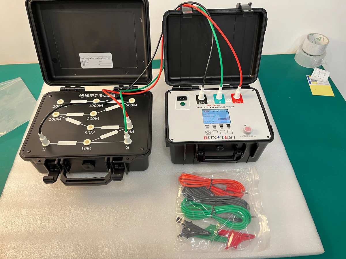 Portable 5kv High Voltage Insulation Resistance Tester Insulation ...