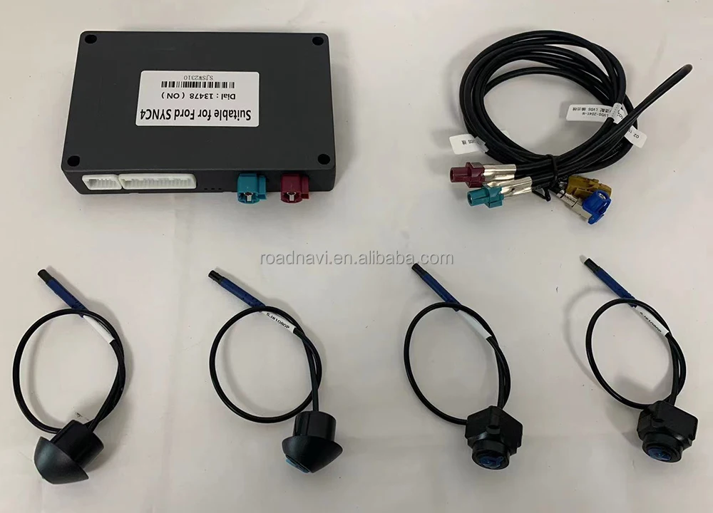 Ford Ranger 360 Degree View Car Dash Camera System With Dynamic ...