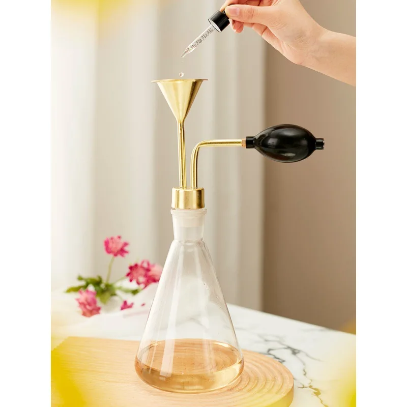 300ml Brass Perfume Display Bottle for Fragrance, Essential Oils, and ...