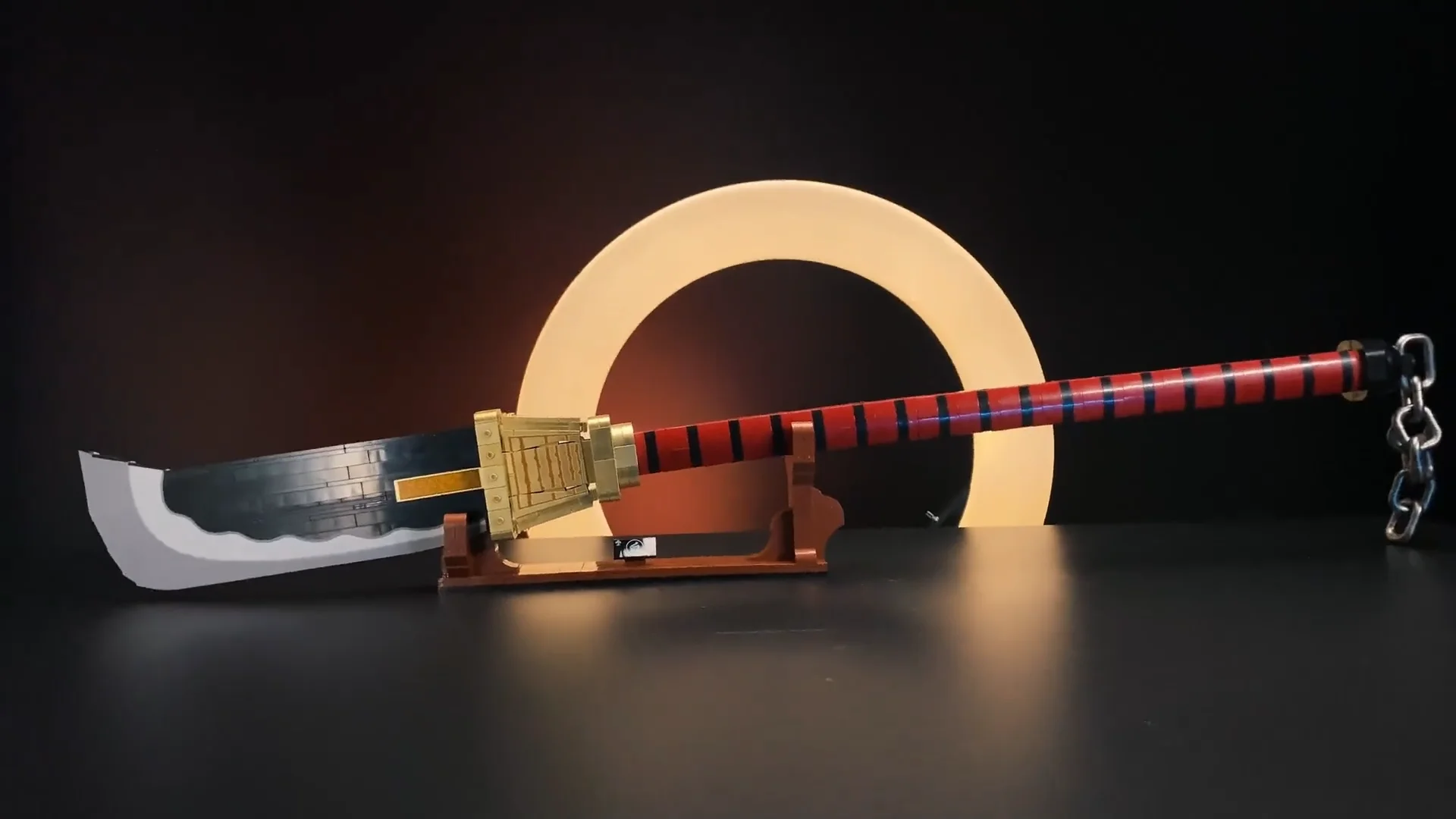 Dk1510 Anime Simulation Whitebeard Edward Newgate Katana Sword Model ...