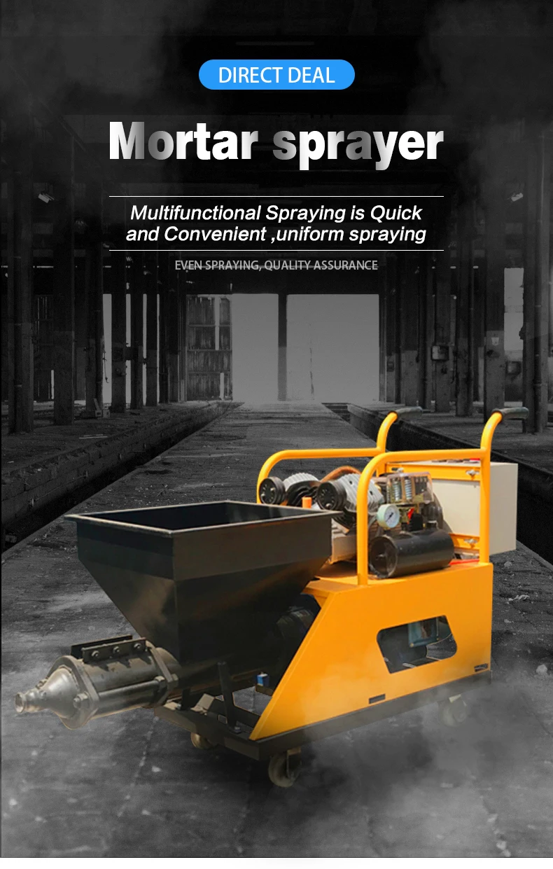 Electric Construction Plastering Machine Construction Plastering ...