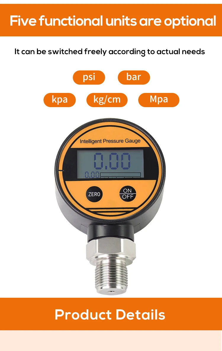 Digital Pressure Gauge Negative Pressure Switch Controller Pressure ...
