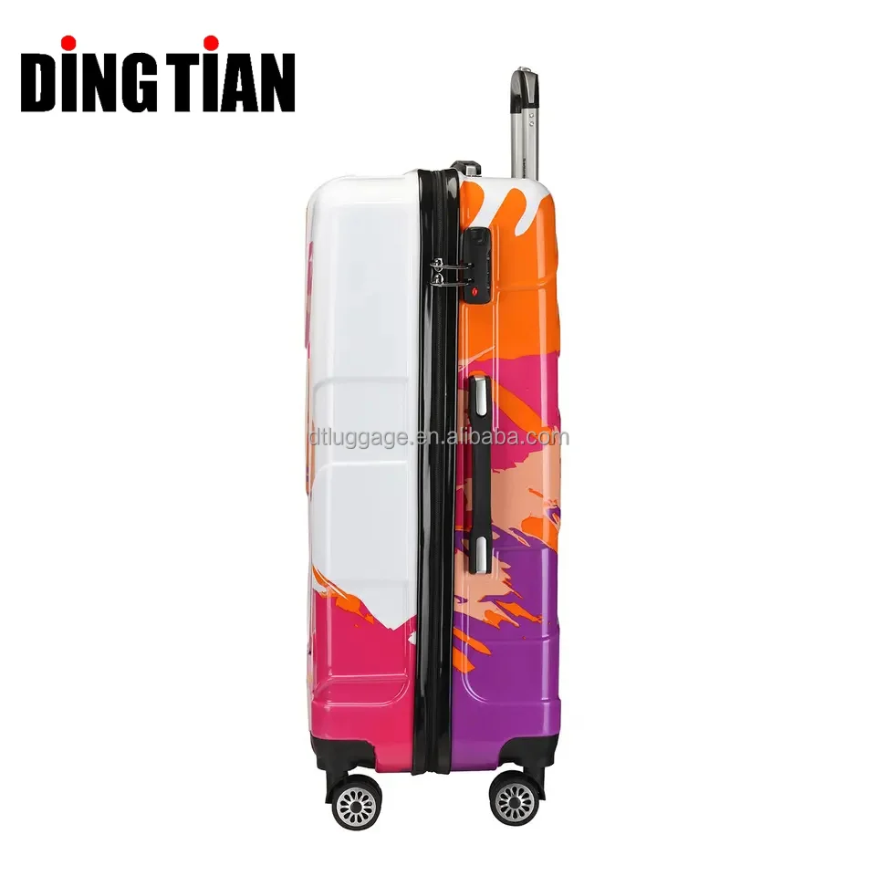 India Hot Sale Suitcase Manufacture Pc Customize Printing Travel Case ...