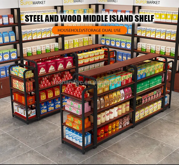 Retail Hardware Store Shelving Racks for Pharmacy Cosmetic Grocery Stores Supermarket Display ...