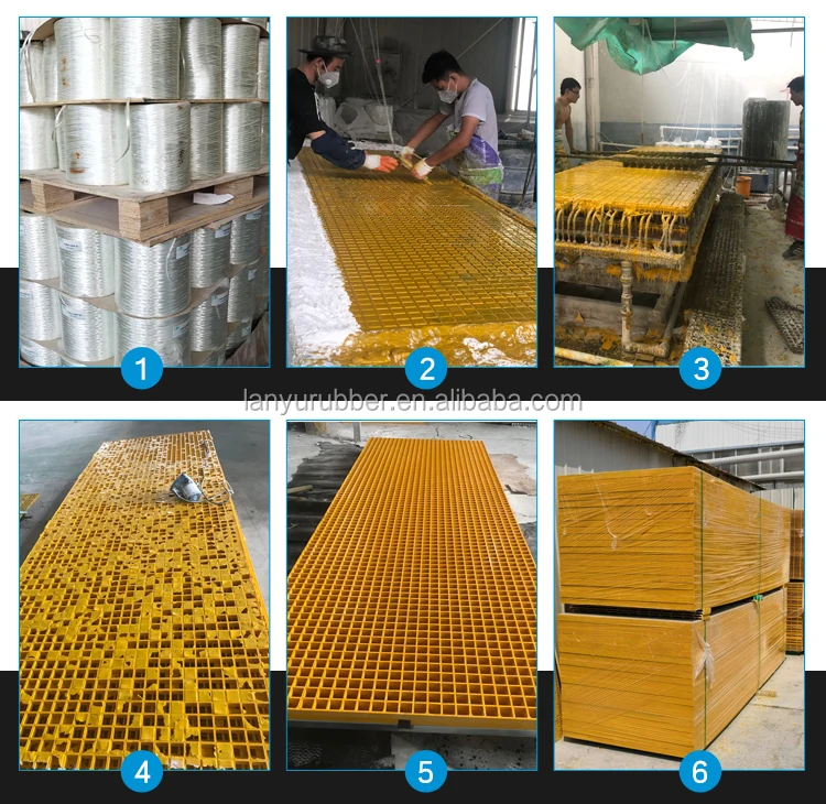 Moulding Grating GRP Walkway Light Grating Micro Mesh