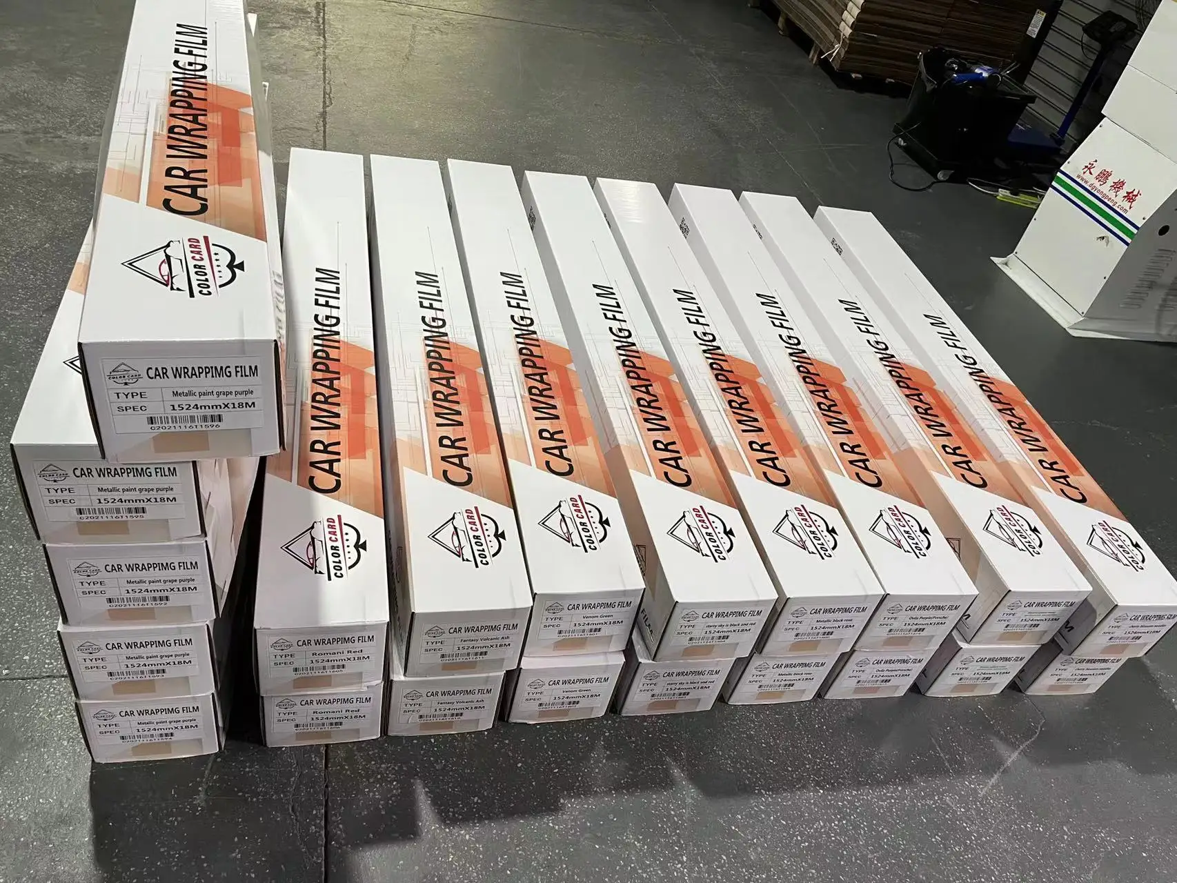 1.52*18m Fixable Crystal Super Gloss Piano Black Vinyl Pet Backing Auto ...