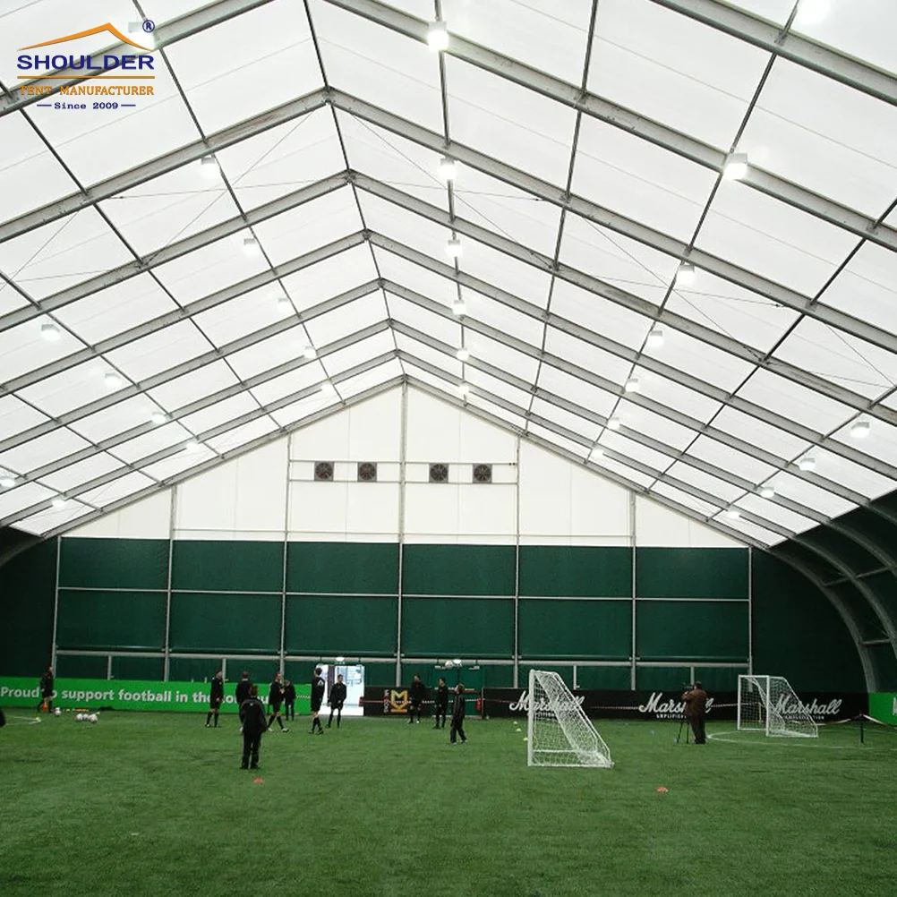 Large Outdoor Aluminum Soccer Tent Customized Shoulder Sport Football ...
