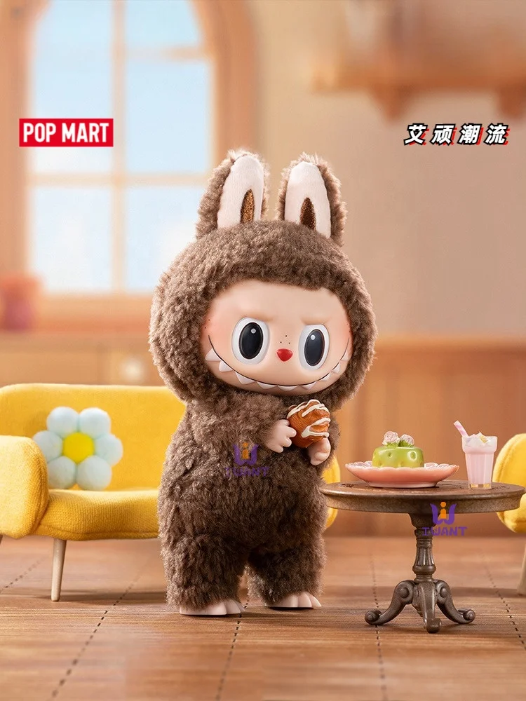 Authentic for POP MART Labubu Macaron Toys PVC Monster Popmart Labubu ...