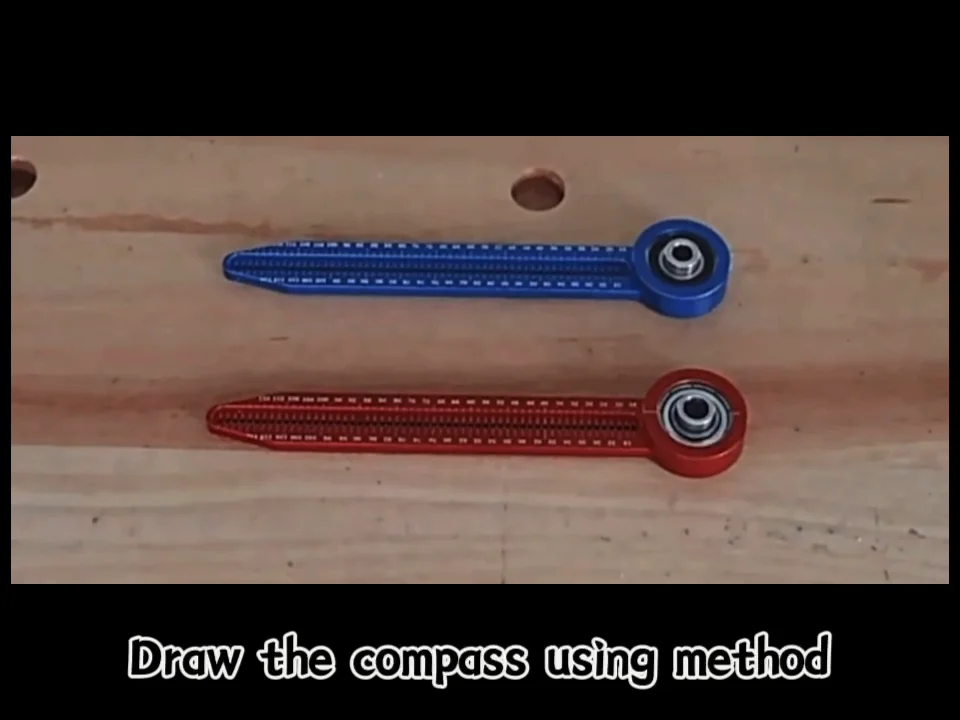 Carpenter's Drawing Compass Circular Drawing Tool,Mark Scraper And ...