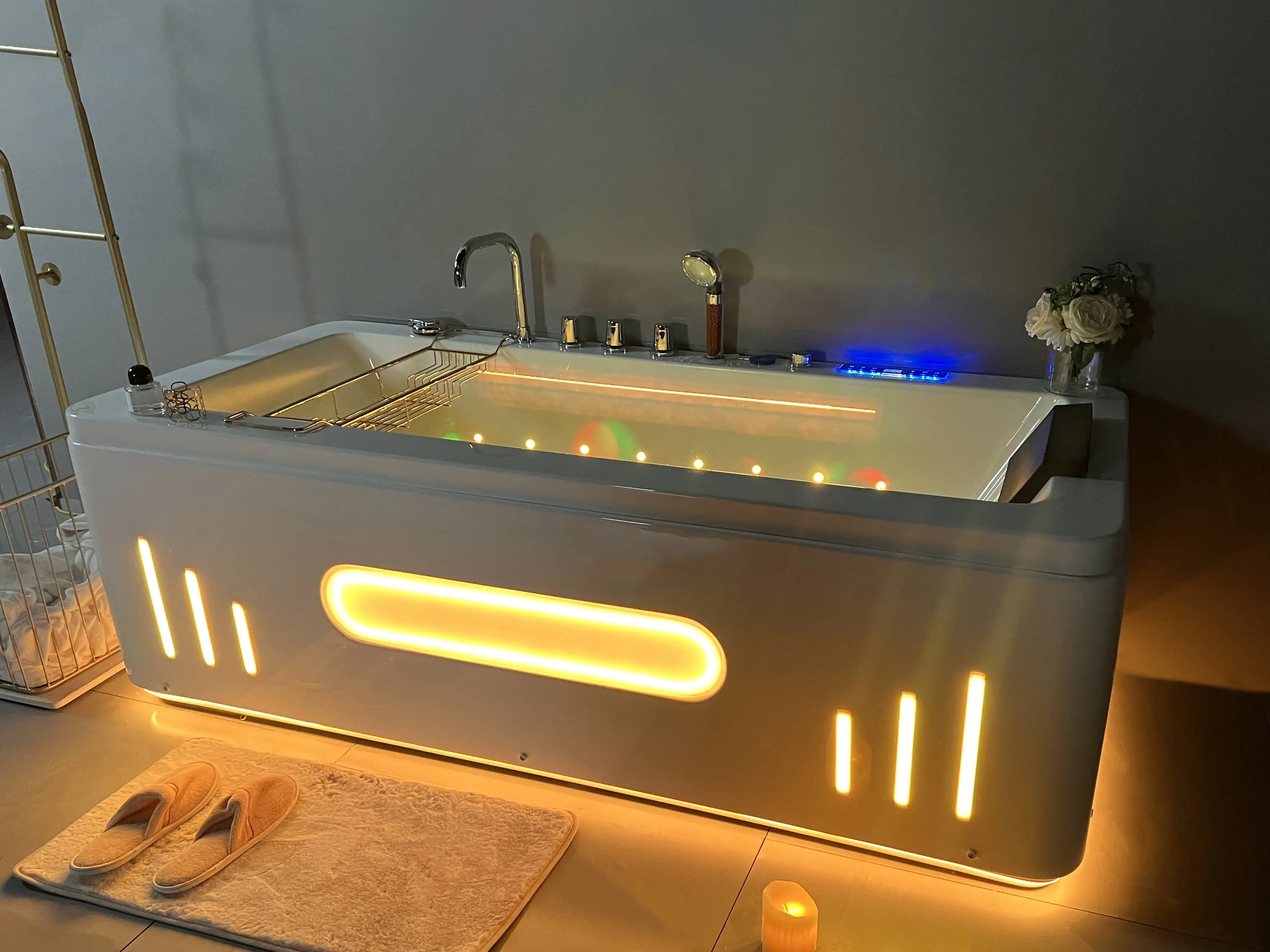 Apollo Massage Bathtub - Acrylic, Eco-Friendly, and Spacious