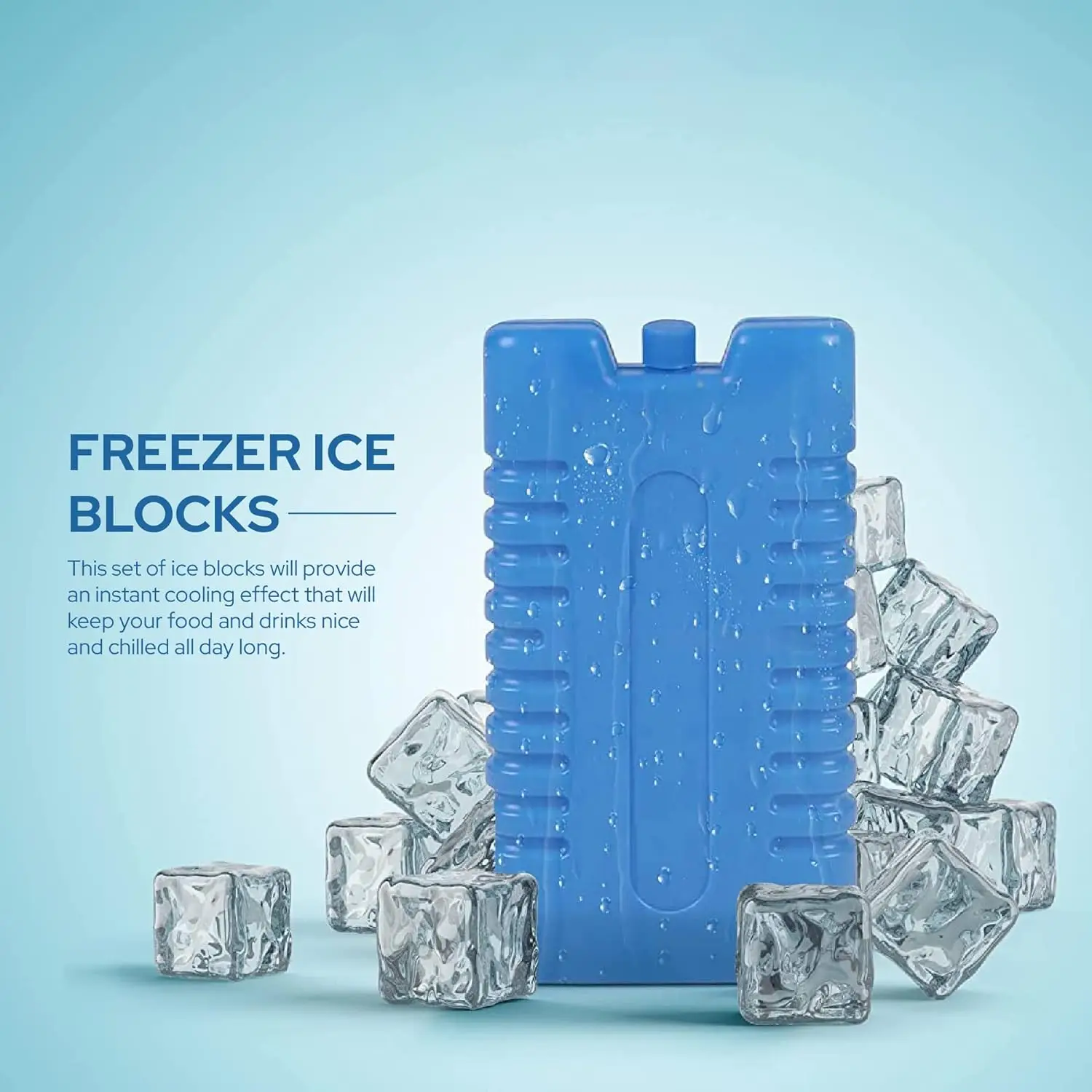 Portable Ice Bricks - Perfect for Outdoor Cooling Needs