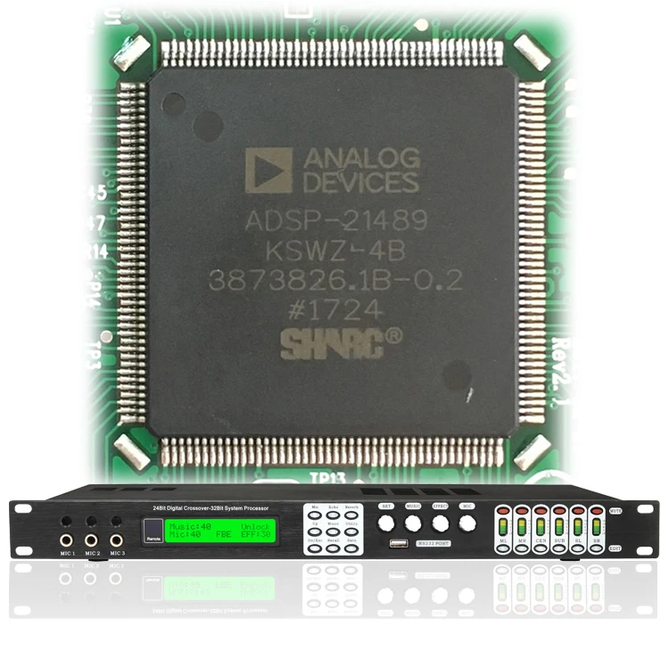 Blue-tooth Playback Digital+analog Preamp Effector Audio Processor Kx-7 ...