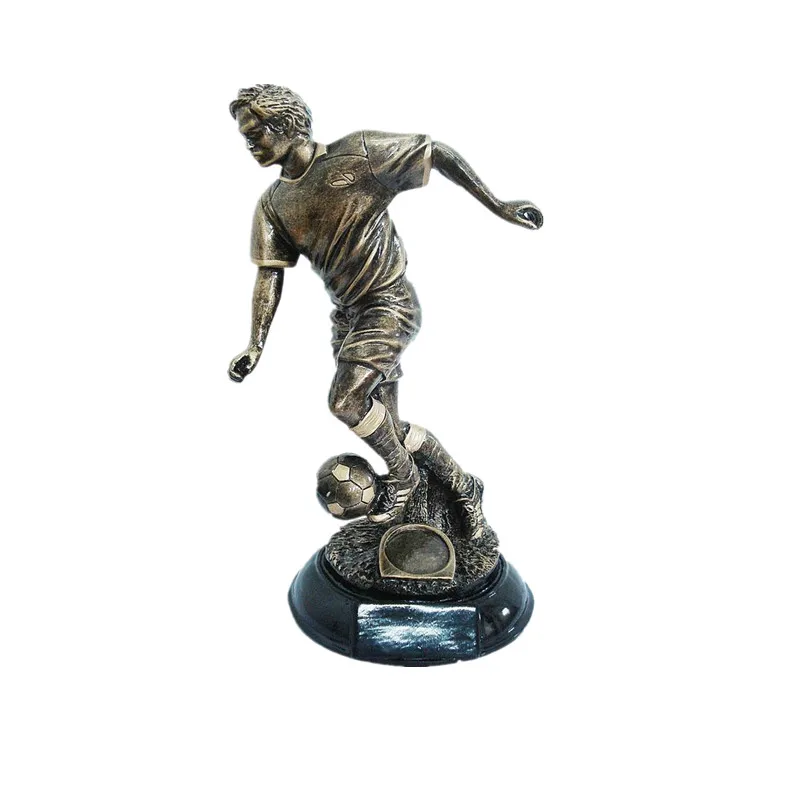 Trophy Sport Cup Football Soccer Figure Polyresin Statue Club Awards ...