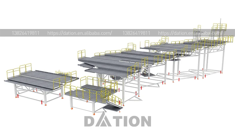 Modern Design Versatile Extendable Aircraft Maintenance Ladder Multi ...