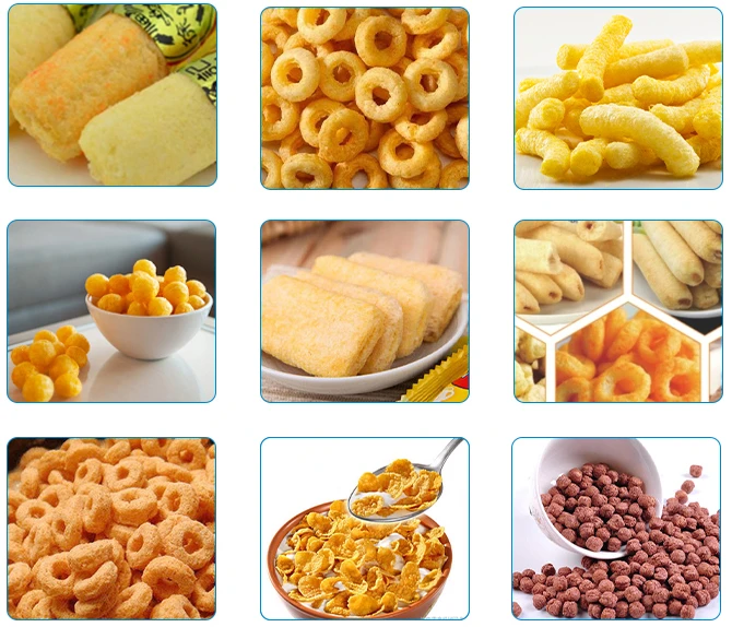 Industrial Food Core Filling Puffed Corn Snacks Making Machine - Buy ...