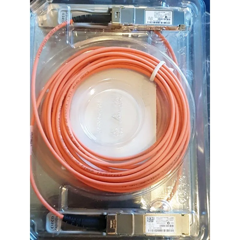 Cisco 40 Gigabit Modules Qsfp-h40g-aoc5m 40gbase-aoc Qsfp Direct-attach Active Optical Cable 5 ...