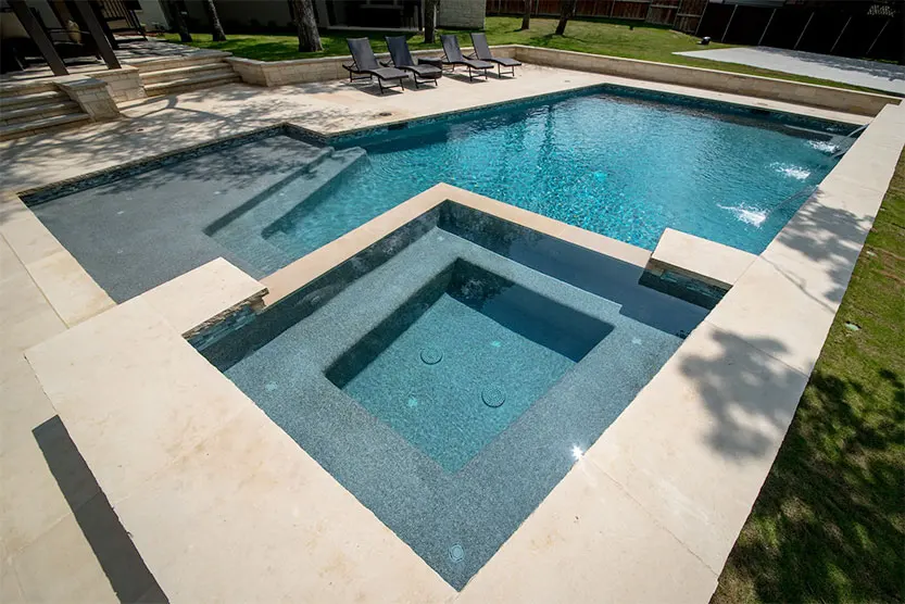 Natural Travertine Granite Limestone Pool Deck Tile | Waterproof Coping ...