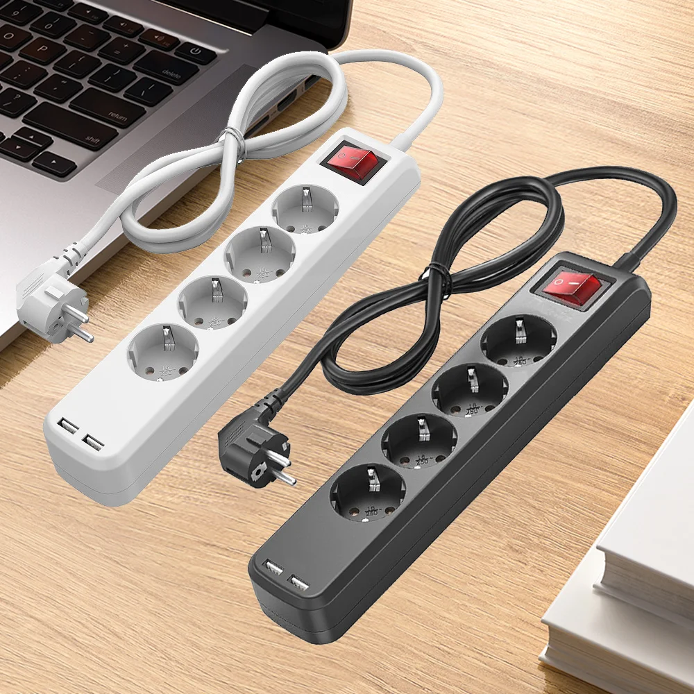 Oswell Cord Socket With Switch 4 Way Electrical Extension Socket - Buy ...