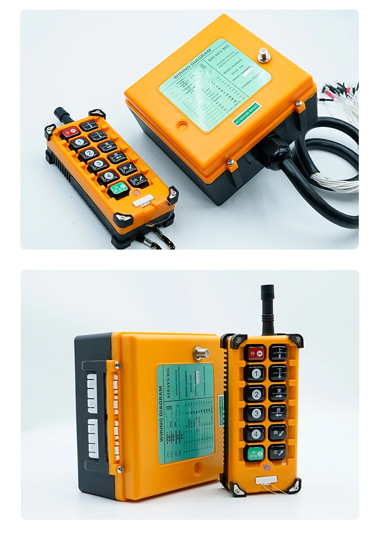 Multi-Channel Smart Waterproof Crane Universal Radio Remote Control ...