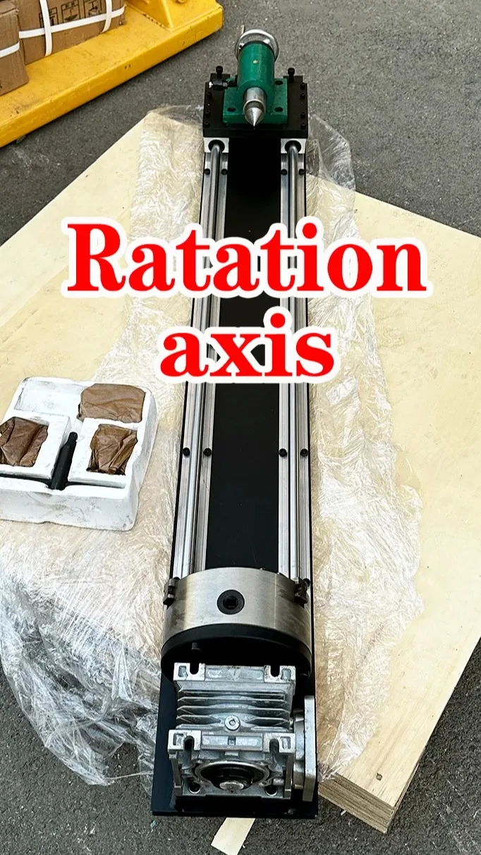 Lihan Rotation Axis 4th Axis Rotary Table 3-jaw Chuck Turntable Cnc ...