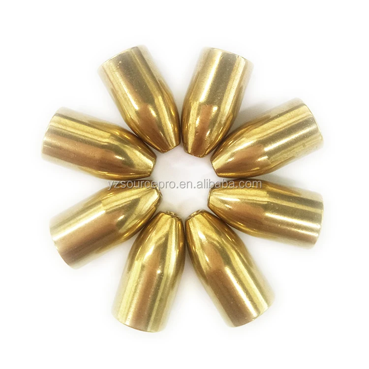Brass Bullet Sinker Weight Fast Sinking for Rig Bass Fishing Accessory ...