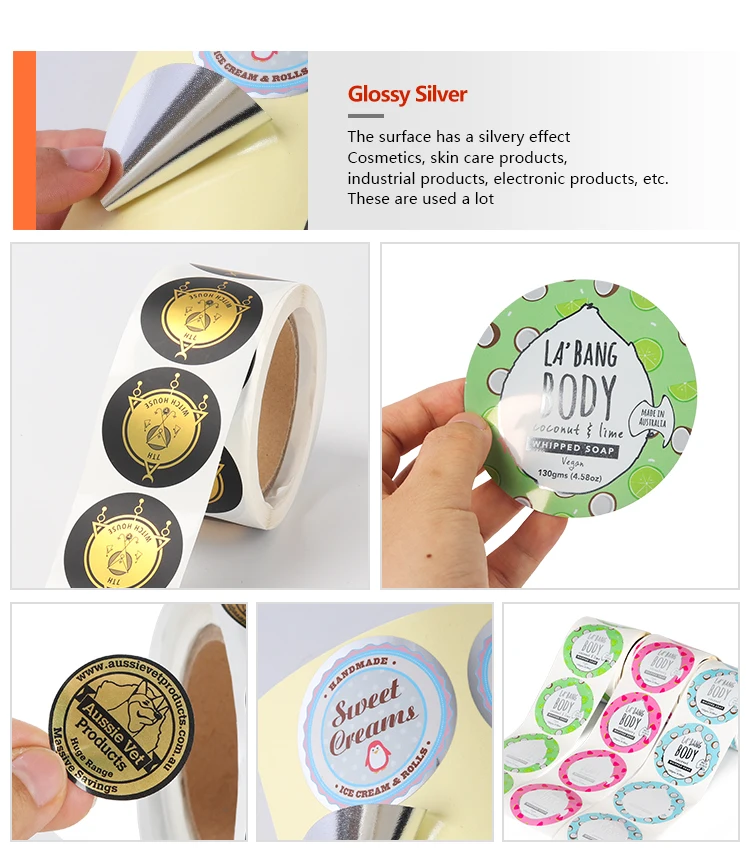 Private Design Product Labels Maker - Self Adhesive Stickers