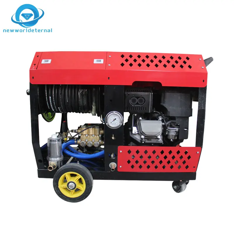 Sewer Cleaning Industrial Grade High Flow Sewer Drainage Pipe High Pressure Cleaning Machine ...