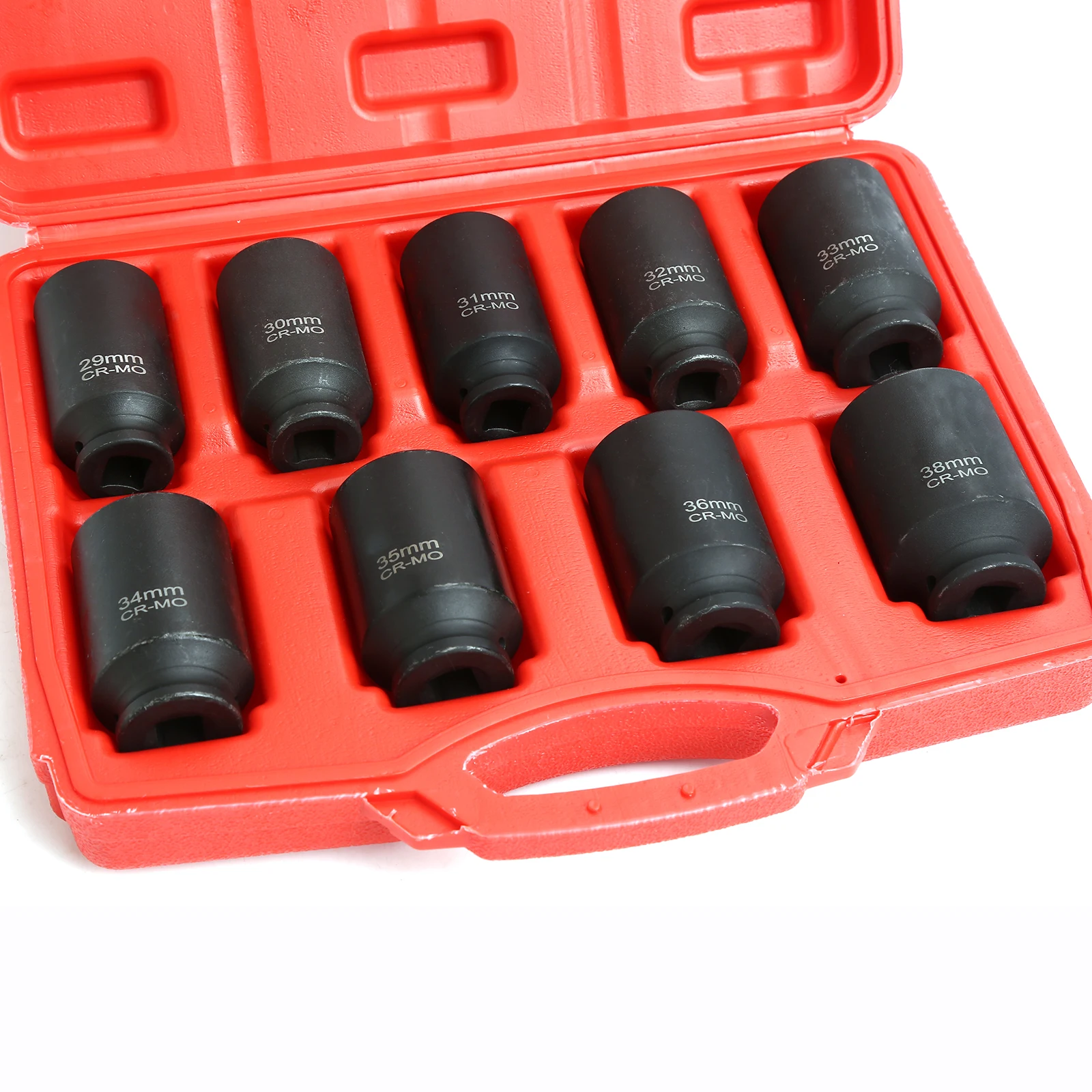 Winmax 9pcs Cr-v Steel Drive Axle Nut 1/2 Inch Deep Impact Hex Socket Set - Buy Hex Socket Set,1 ...