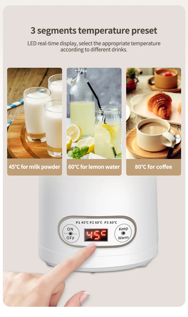 Travel Portable Electric Kettle - Fast Boil & Convenience