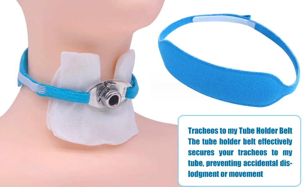 Tracheostomy Cannula Holder Reusable Tracheostomy Bands For Post Neck ...