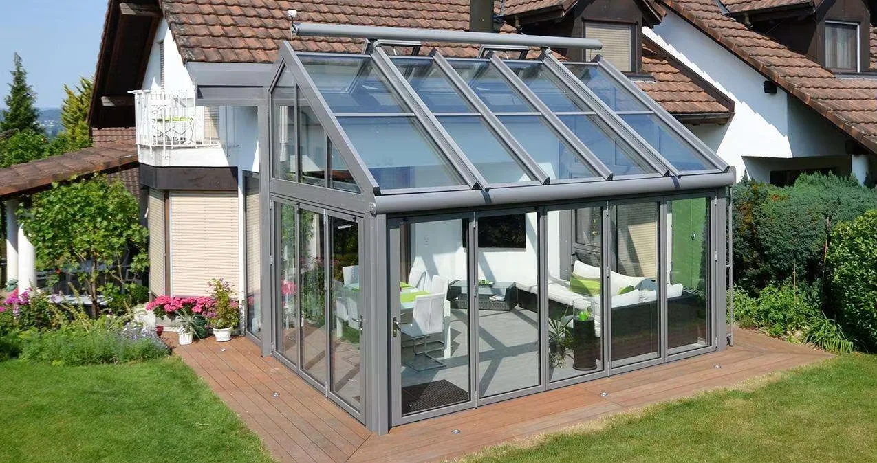 European All 4 Seasons Sunrooms & Glass Houses Veranda Glass Aluminum ...