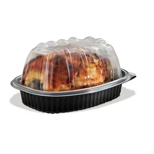 Eco-friendly Disposable Chicken Roaster - High Dome Lid