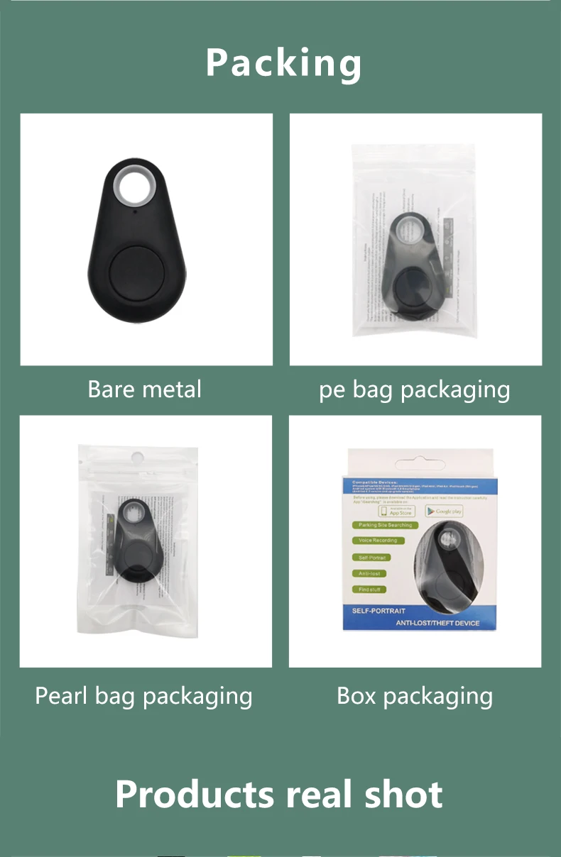 Mini Gps Tracker Mobile Bluetooths Wireless Locator Pet Key Tracking ...